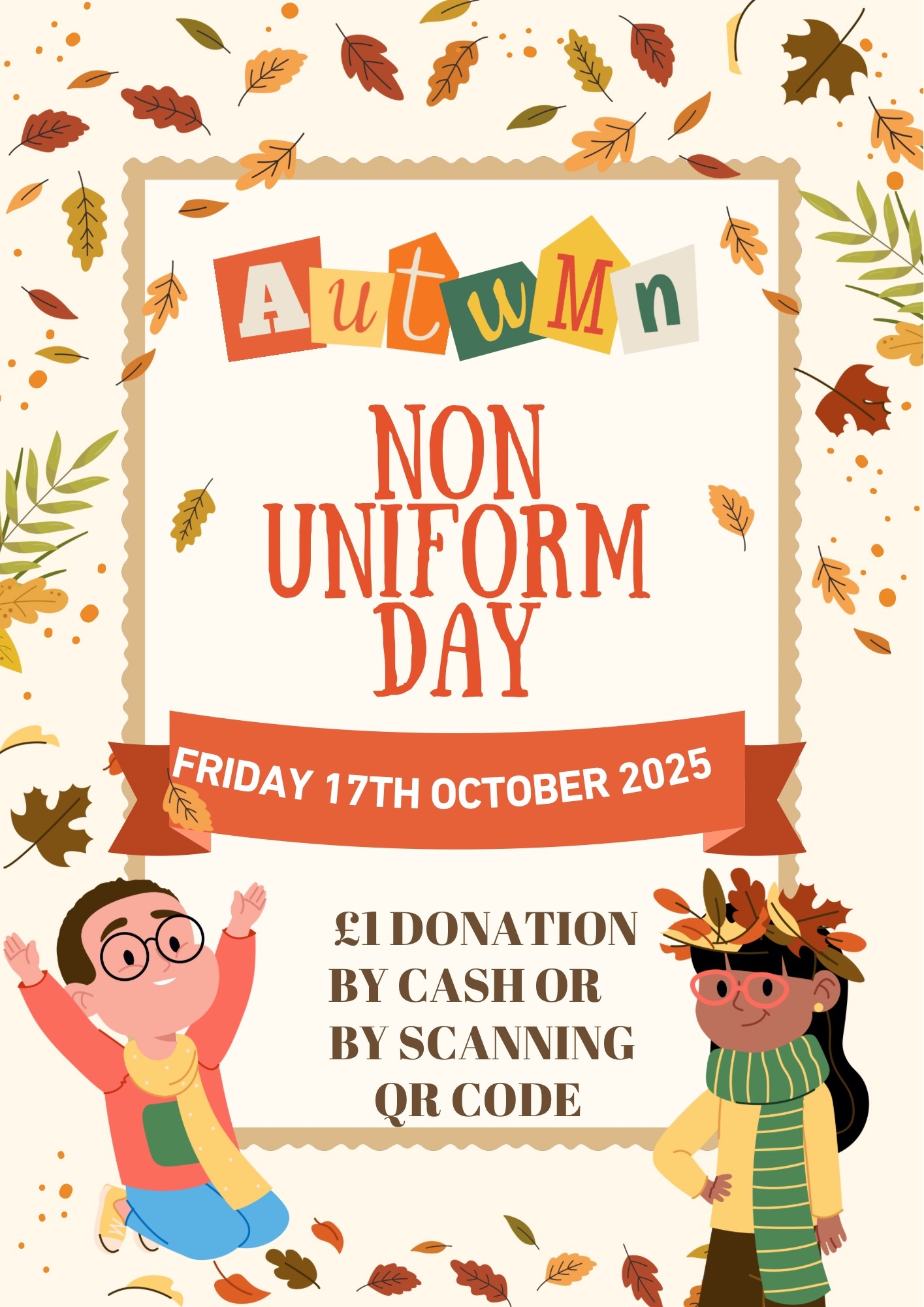 Robertswood School - PTA - Non Uniform Day